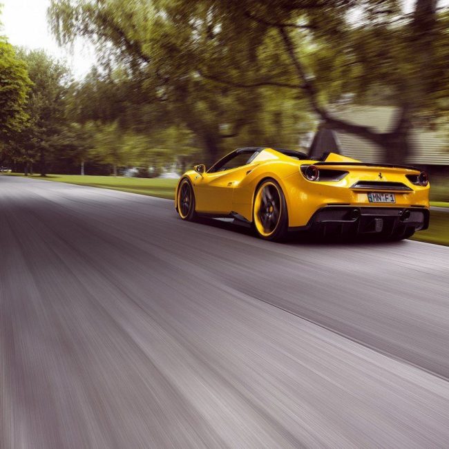NOVITEC Rear Spoiler Lip for Ferrari 488 Pista / Pista Spider ...