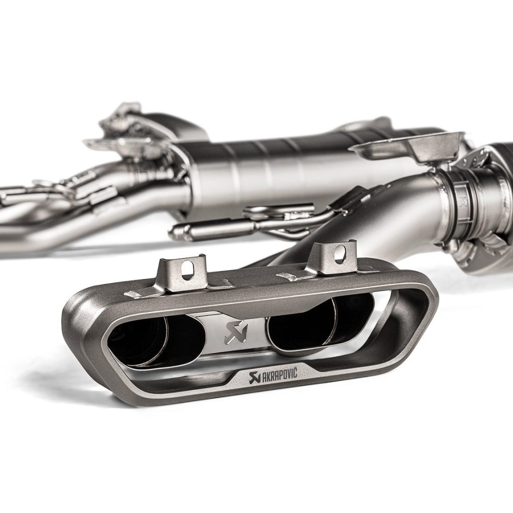 Akrapovič Titanium Evolution Line Exhaust System for W463A Mercedes ...