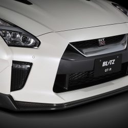 BLITZ AERO SPEED R-Concept Carbon Lip Spoiler for R35-EBA Nissan GT-R ...
