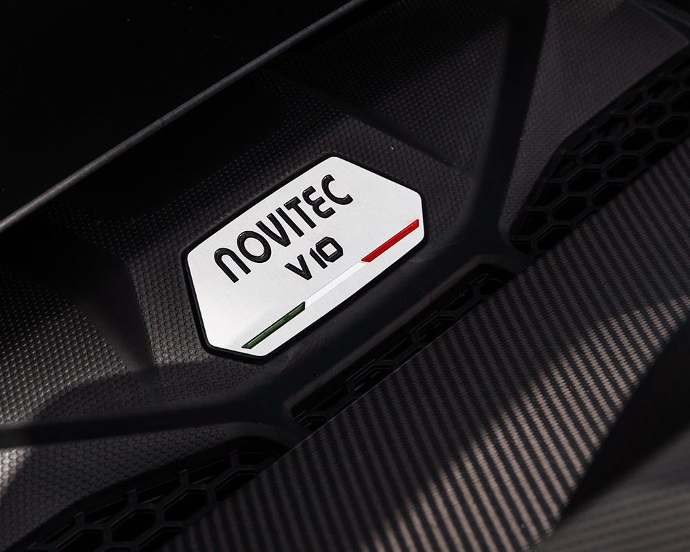 NOVITEC V10 Badge for Lamborghini Huracán Evo RWD - Bulletproof Automotive
