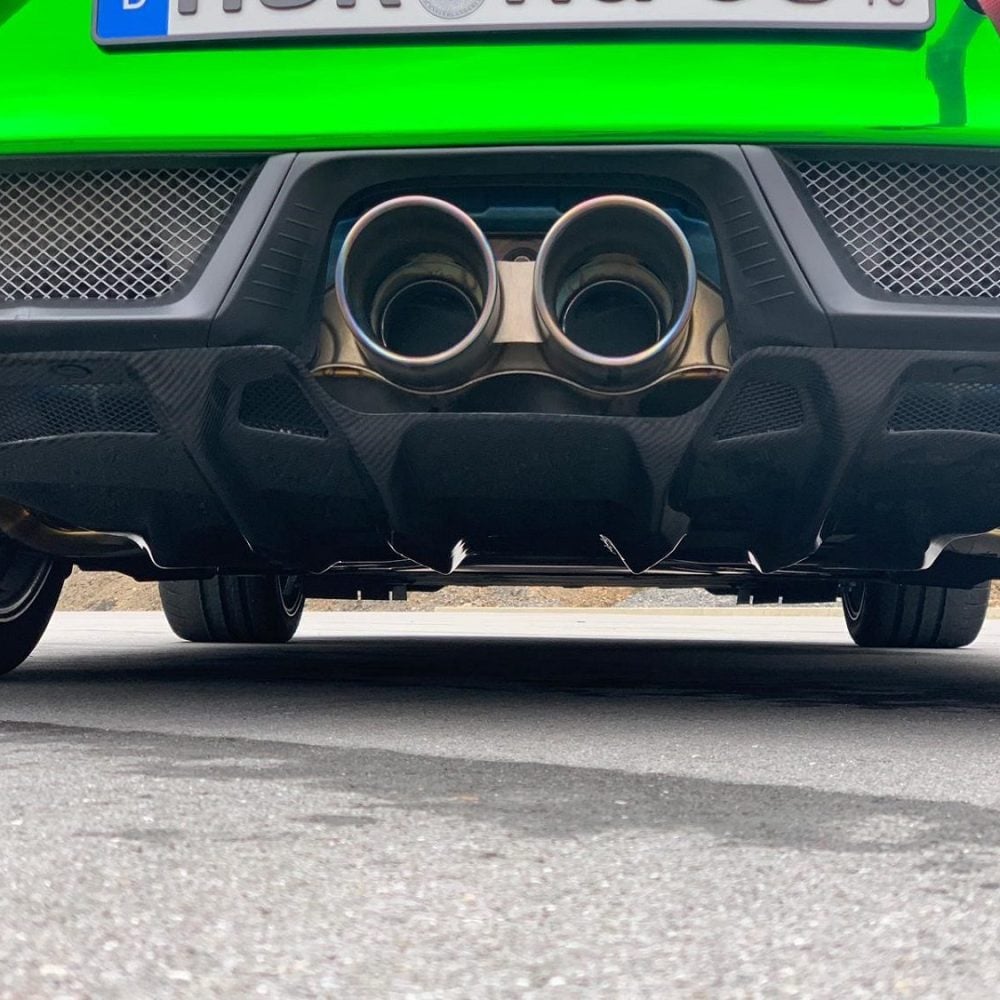 Capristo Carbon Fiber Engine Cover for Porsche 991.2 911 GT3 RS ...