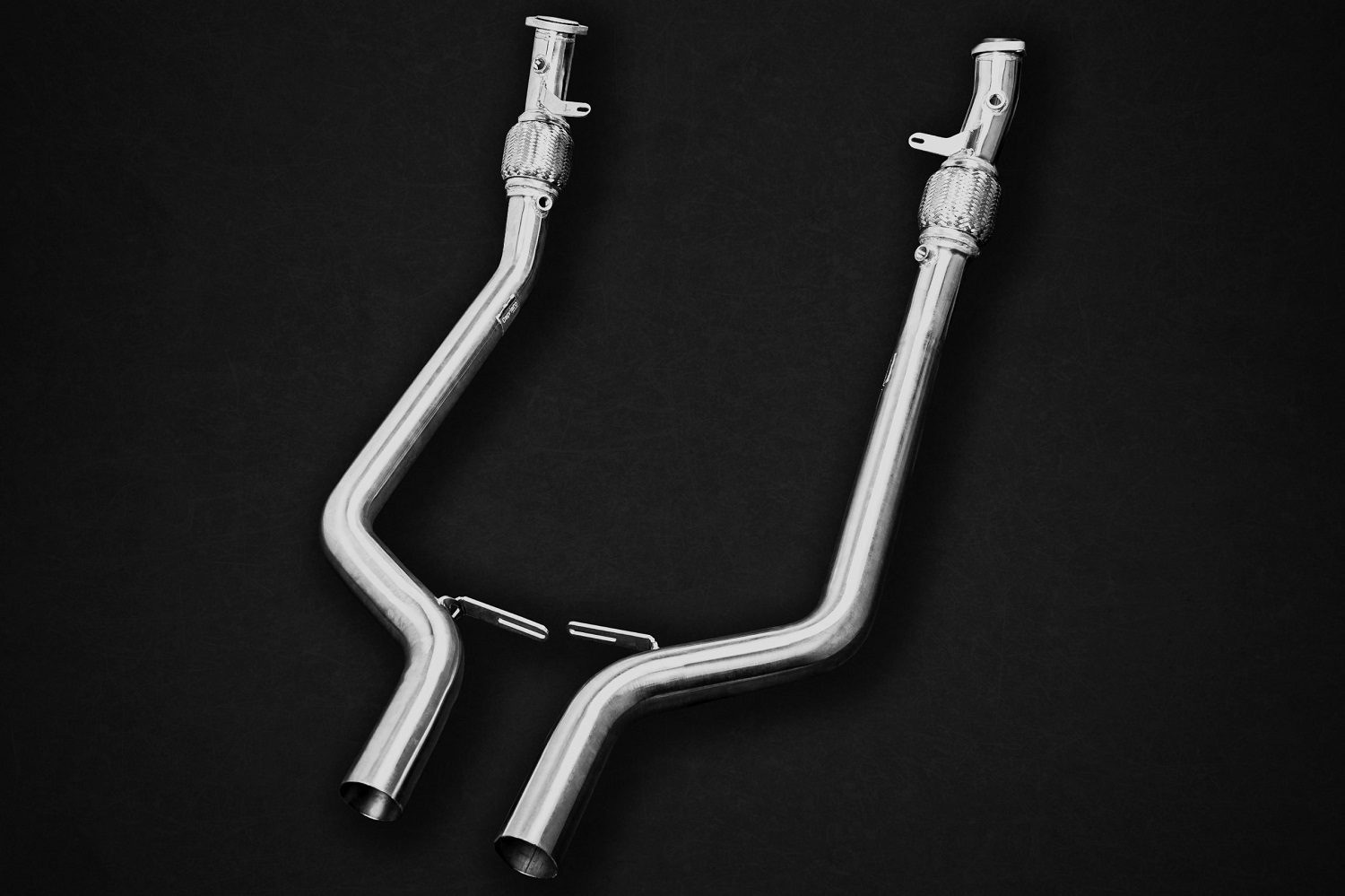 Capristo Middle Silencer Spare w/ Race Pipe for R231 Mercedes-Benz SL63 ...