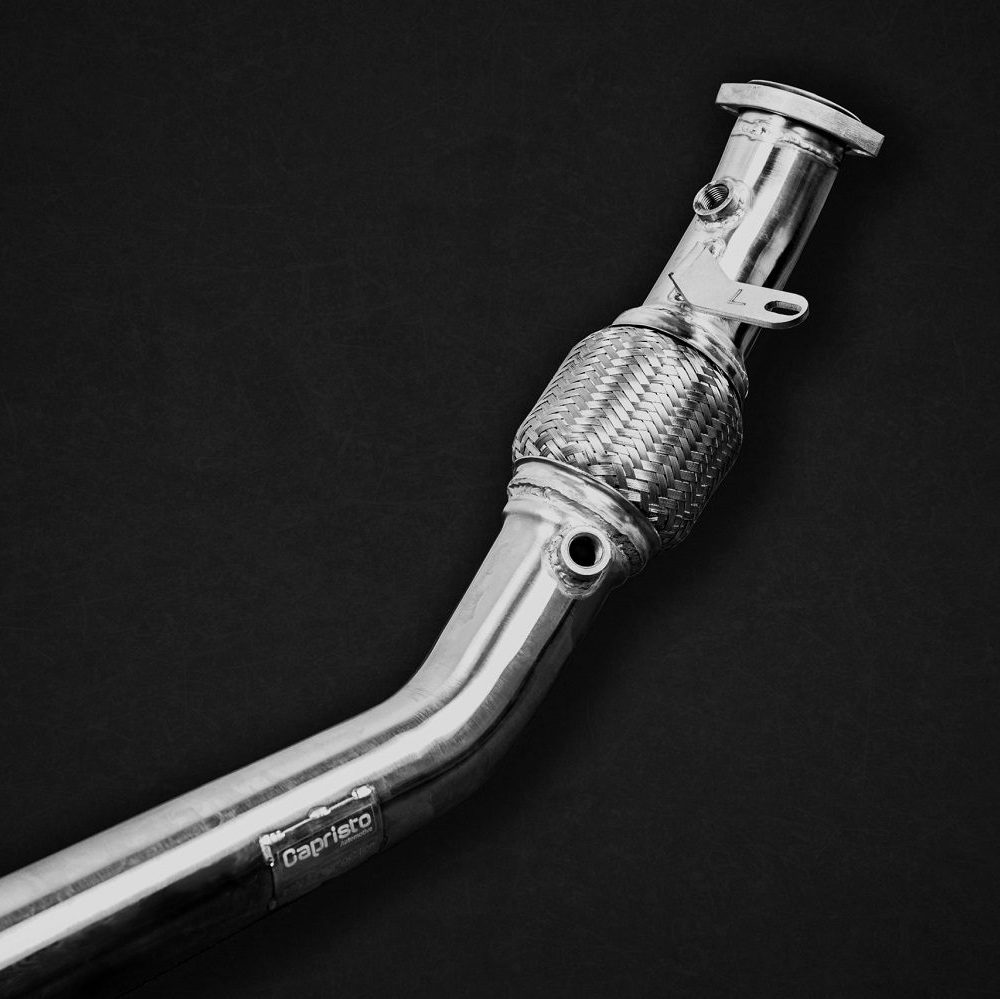 Capristo Middle Silencer Spare w/ Race Pipe for R231 Mercedes-Benz SL63 ...