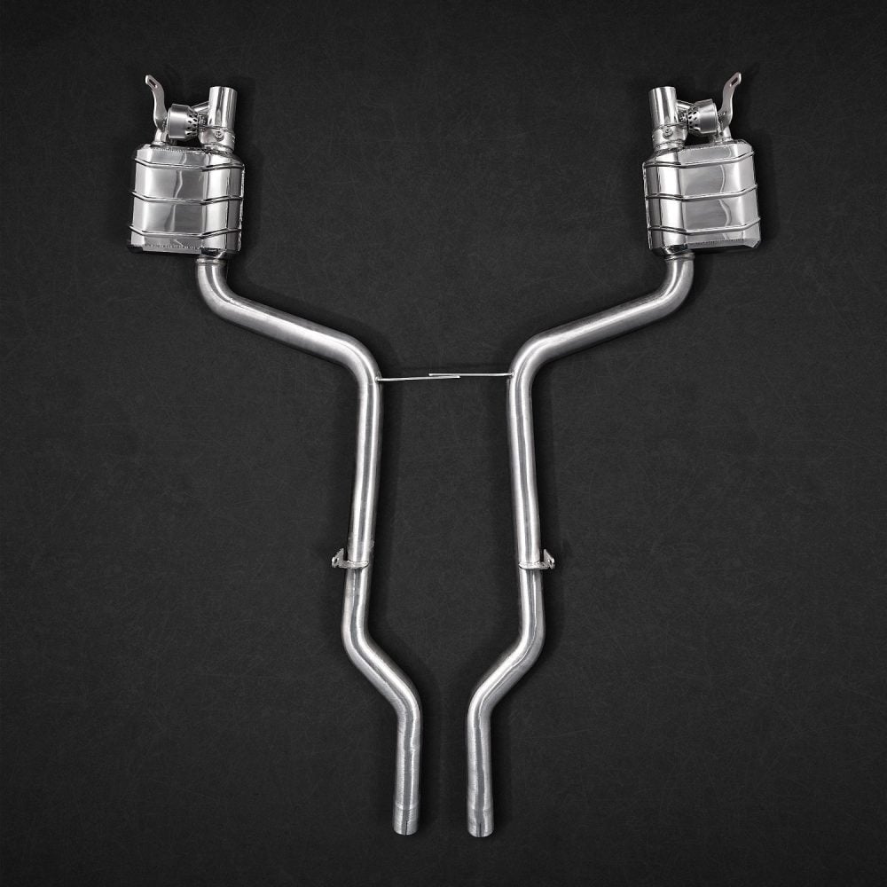 Capristo Valved Exhaust System for R231 Mercedes Benz SL500 AMG