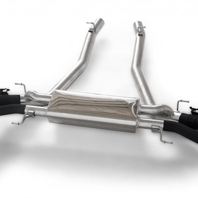NOVITEC Exhaust System with Flap-Regulation for RR51 Rolls Royce ...