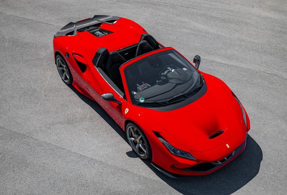 Capristo Carbon Headlight Air Vents for Ferrari F8 Tributo ...