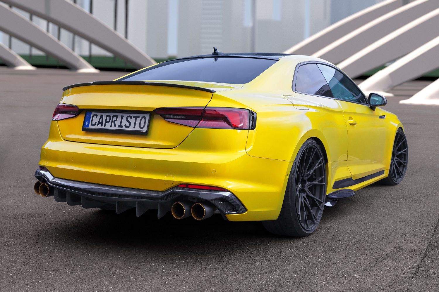 Capristo Carbon Rear Decklid Spoiler for F5 Audi S5 / RS5 - Bulletproof ...
