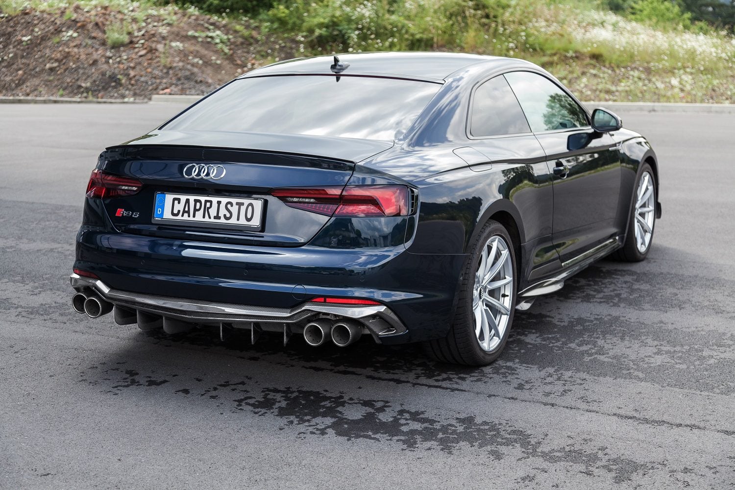 Capristo Carbon Rear Diffuser for B9 & F5 Audi RS5 - Bulletproof Automotive