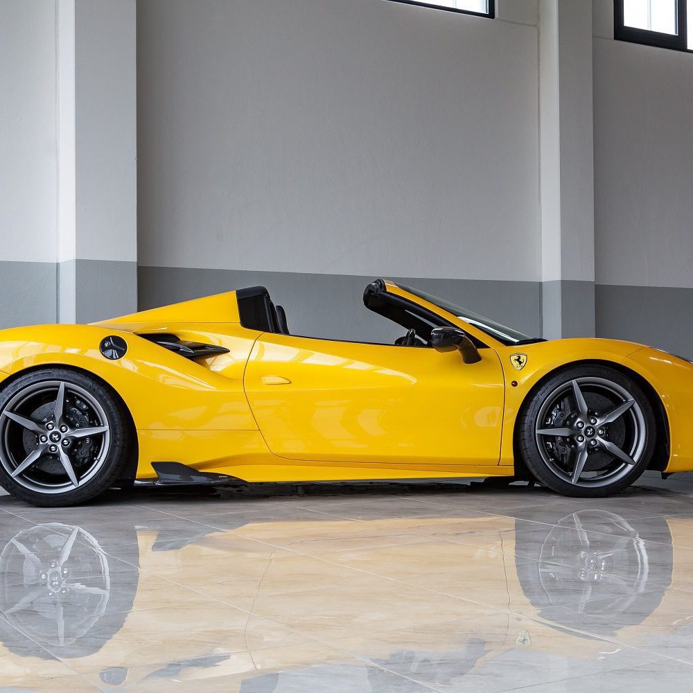 Capristo Carbon Side Fins for Ferrari 488 - Bulletproof Automotive