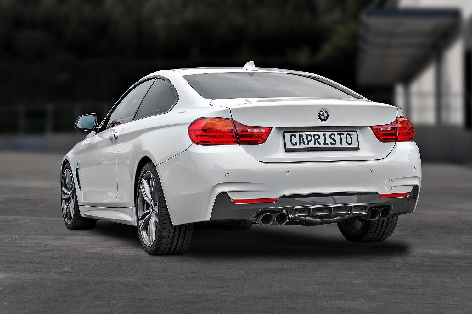 Capristo Valved Exhaust System with Middle Silencer & Skirt Diffuser ...