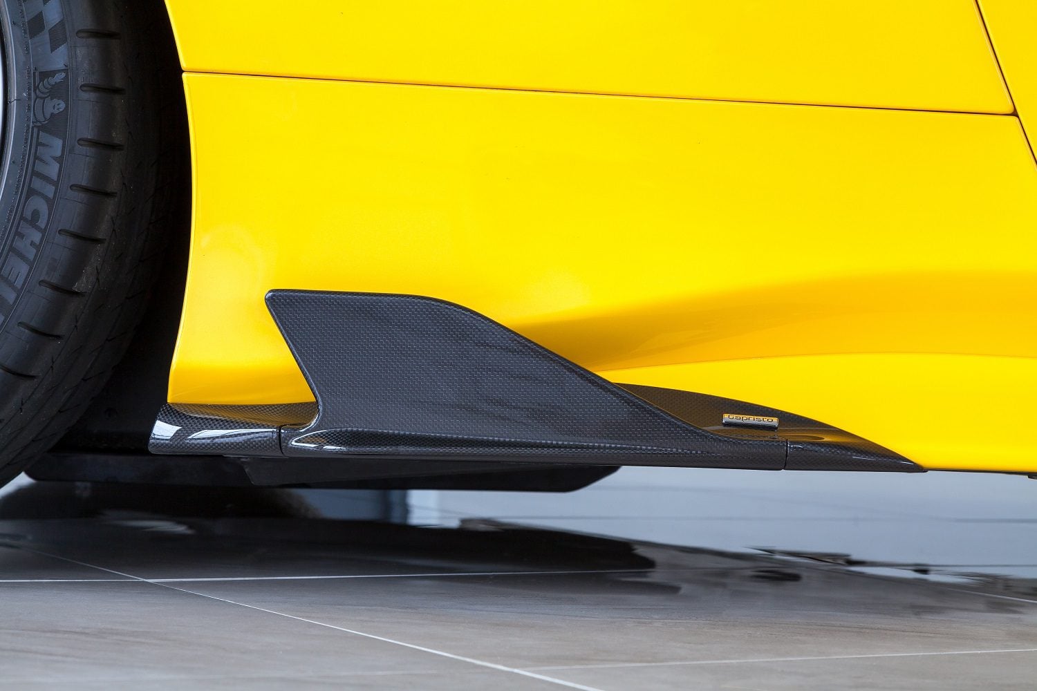 Capristo Carbon Side Fins for Ferrari 488 - Bulletproof Automotive