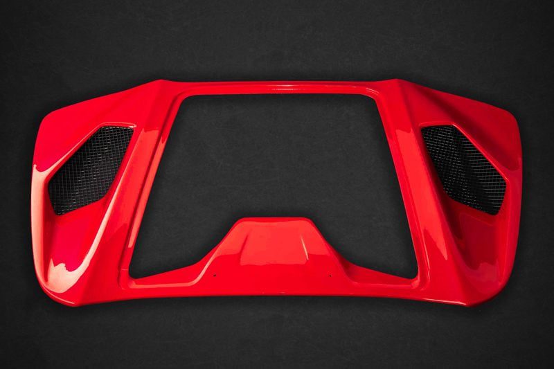 Capristo Design S Carbon and Glass Bonnet for Ferrari 488 Spider ...
