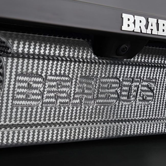 BRABUS Carbon Front Center Fascia Attachment for Porsche Taycan / Turbo ...