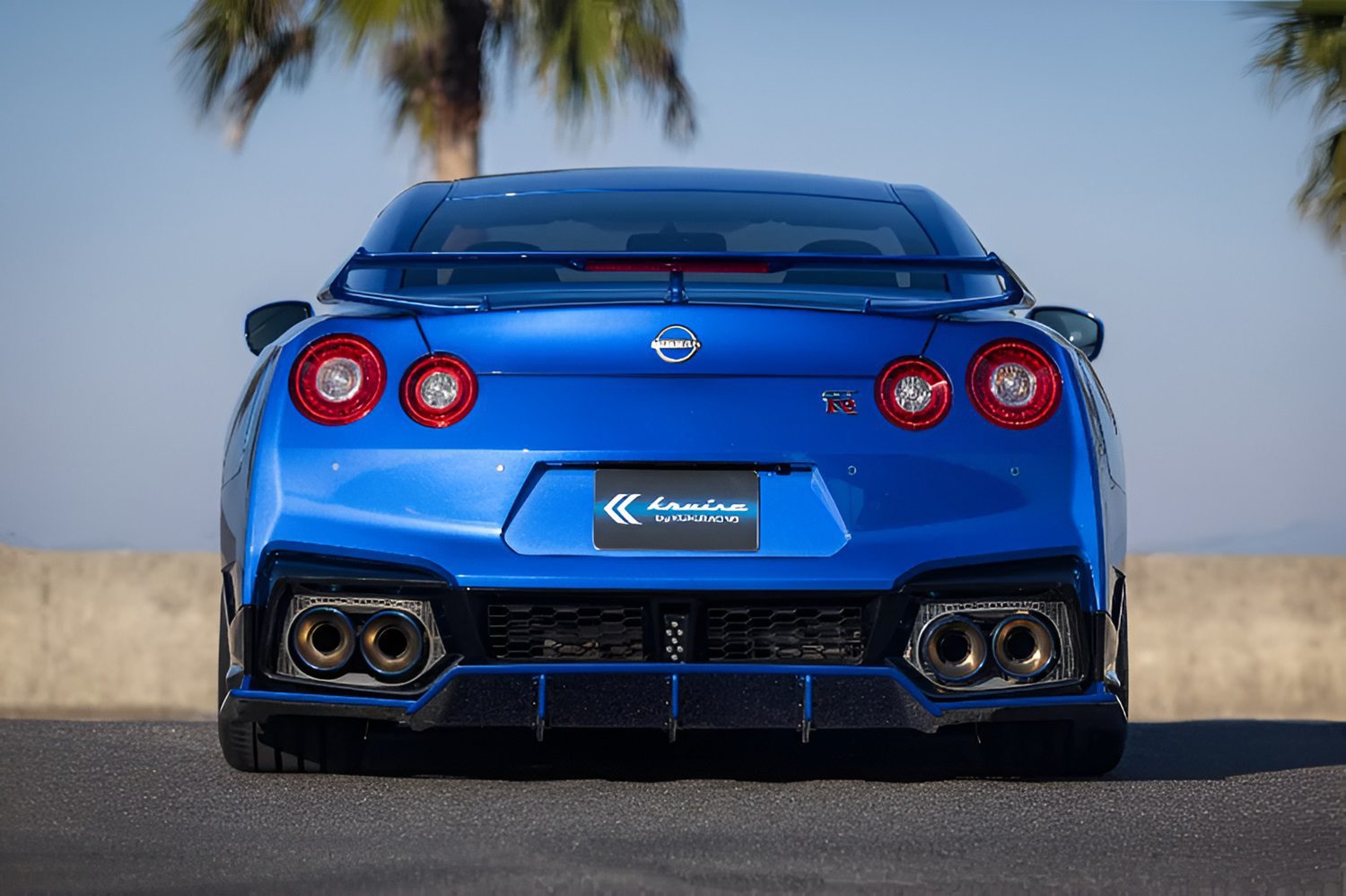 KUHL KRUISE Rear Floating Diffuser for R35 Nissan GT-R (2024 ...