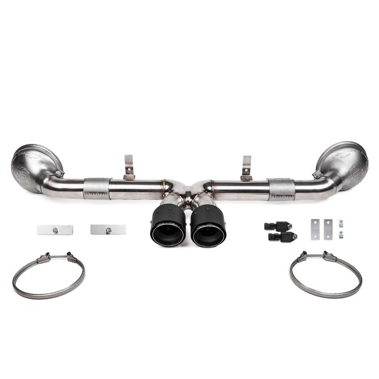 Fabspeed Supercup Cat Back Exhaust System for 992 Porsche 911 GT3 & GT3 RS