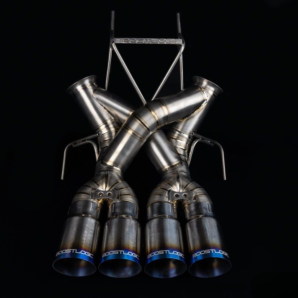 Boost Logic Formula Series Titanium Exhaust System for P26 McLaren ...