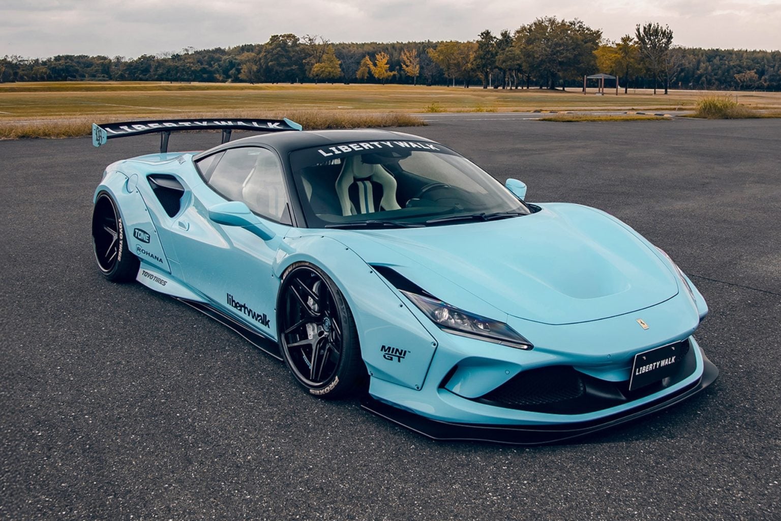 Ferrari F8 Shatters Tradition With Liberty Walk