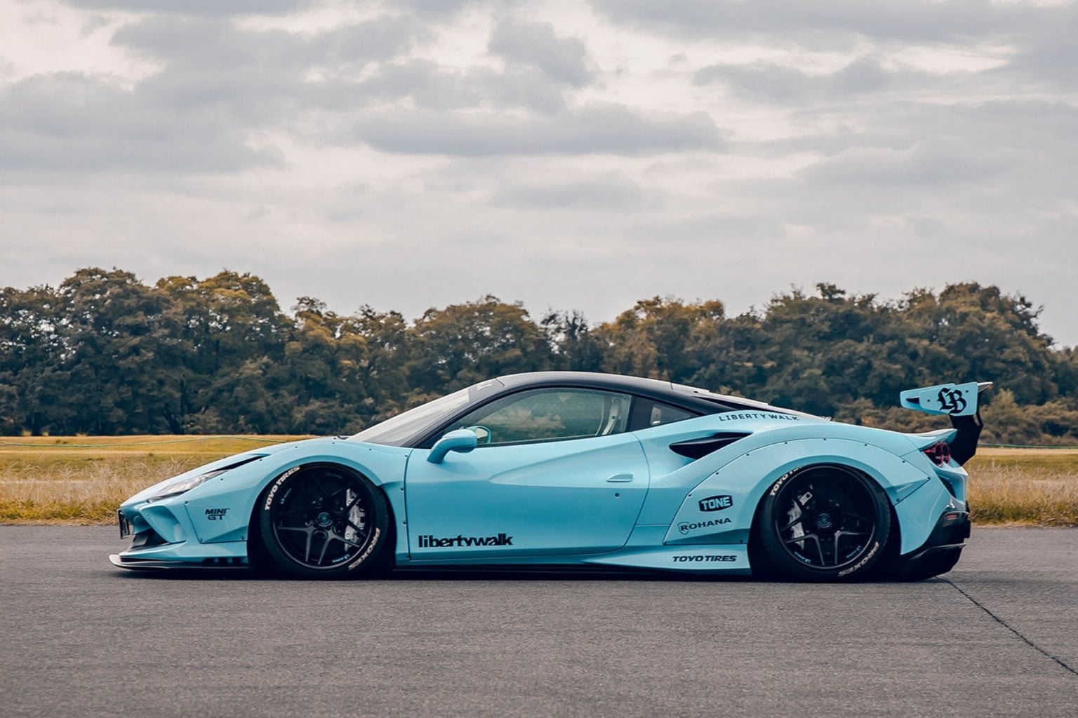 Ferrari F8 Shatters Tradition With Liberty Walk