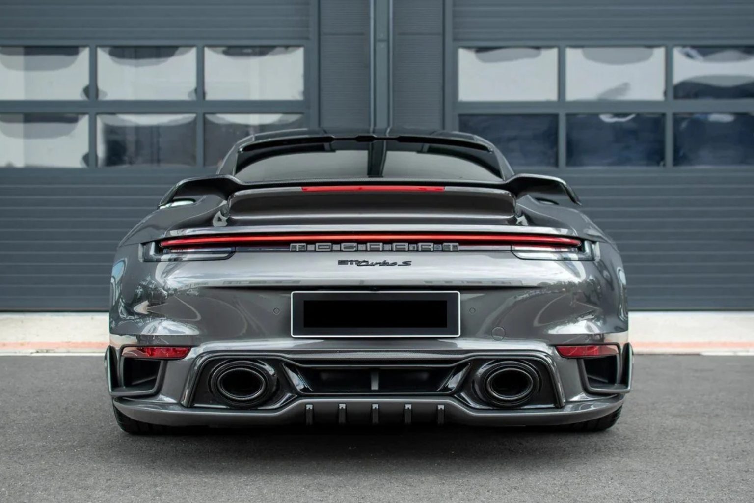Porsche 911 Turbo Evolution: TECHART Diffuser Adds Edge