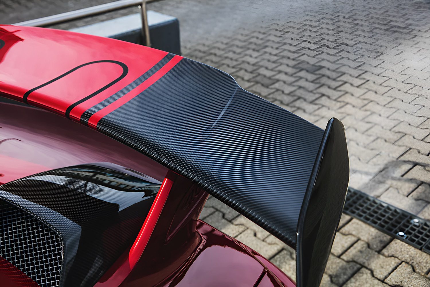 Porsche GT3 Spoiler Geometry Shaped by TECHART