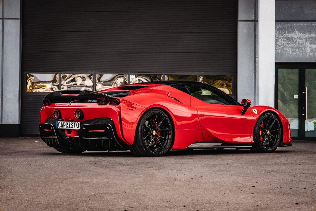 Ferrari SF90 Muffler By Capristo Tames The Hybrid Fury
